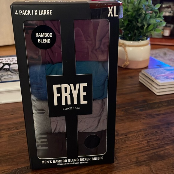 Frye | Underwear & Socks | Frye 4 Pack Bamboo Blend Boxer Briefs Xl ...